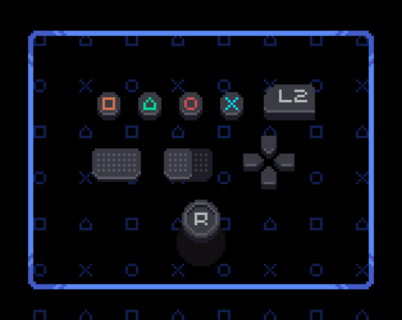 Pixel PS4 Controller Pack by Dead Revolver