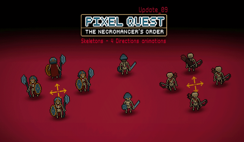 2D Pixel Quest Vol.2 -The Necromancer's Order by Barely_Games