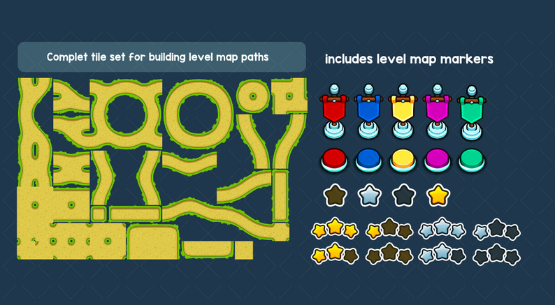 Level map path creator by Robert Brooks - gamedeveloperstudio.com