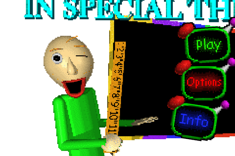 Baldi's Basics in Special Things Plus by Valentinexus