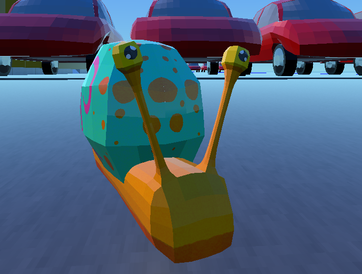 Snail Crossing by Santosh T.