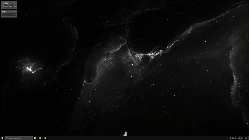 Productivity Desktop Pet by glitchedinorbit