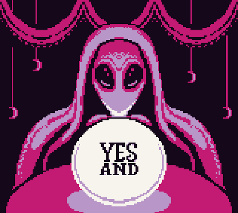 Graveyard Oracle by Polyducks