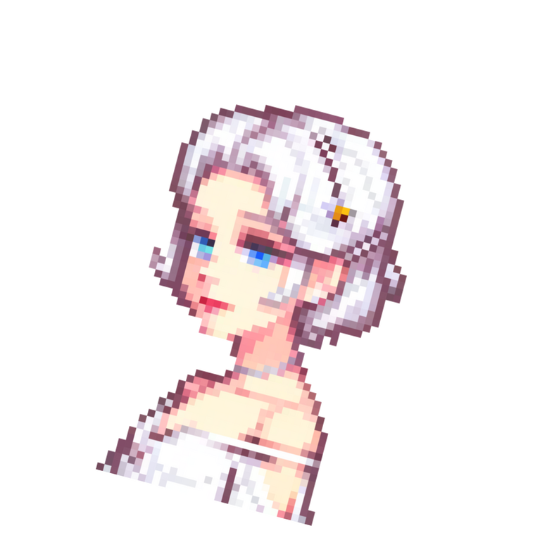 60 Human Female Portrait Assets #1 - Pixelart / Pixel Art Asset Pack by ...