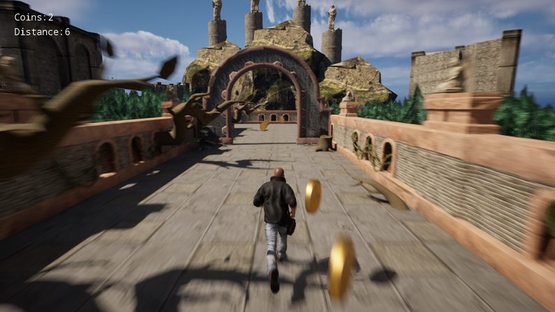 Template Temple Run UE 5.3 by afontes