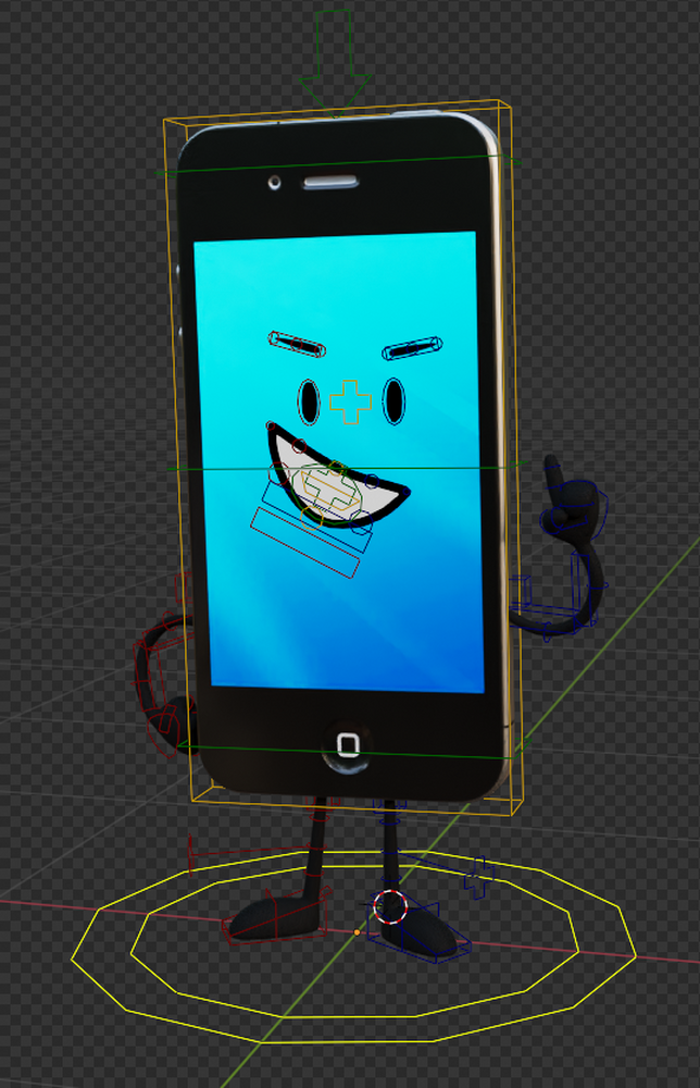 [Inanimate Insanity] MePhone 4 3D model by AshleyOrange