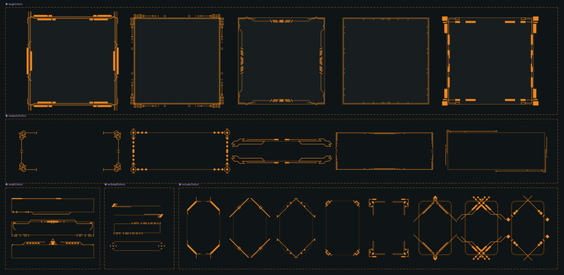 Solar Citrus - UI Kit by createdbyjerry