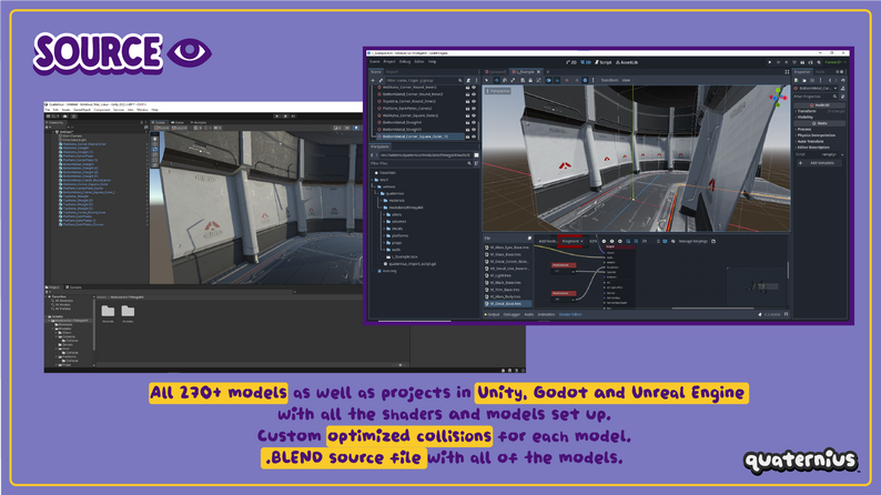Modular Sci-Fi MegaKit by Quaternius