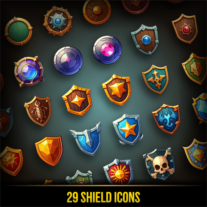 Fantasy RPG Game Icon Pack vol. 3 by pzUH