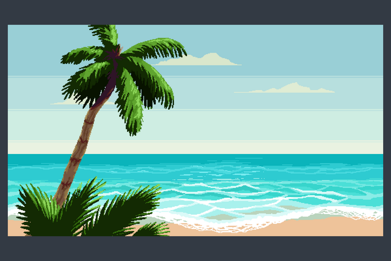 4 Free Pixel Backgrounds by Free Game Assets (GUI, Sprite, Tilesets)