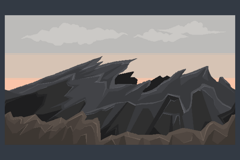 4 Free Pixel Backgrounds by Free Game Assets (GUI, Sprite, Tilesets)