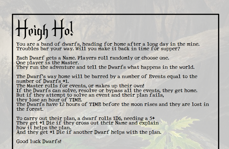 Heigh Ho! by TrueTenno