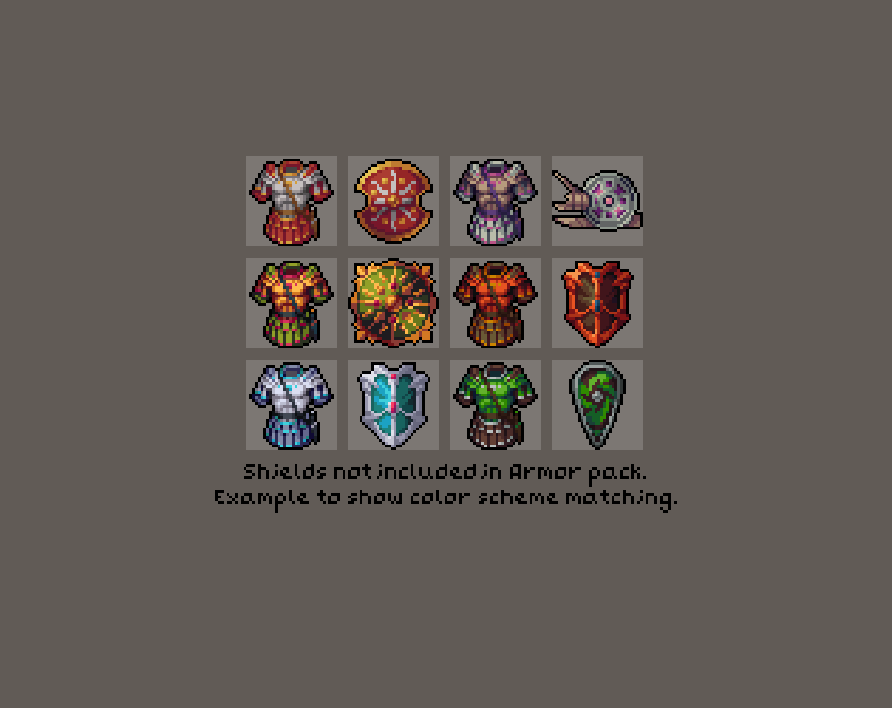 Pixel Armor Pack 3: Greece & Rome by EmblemAdept