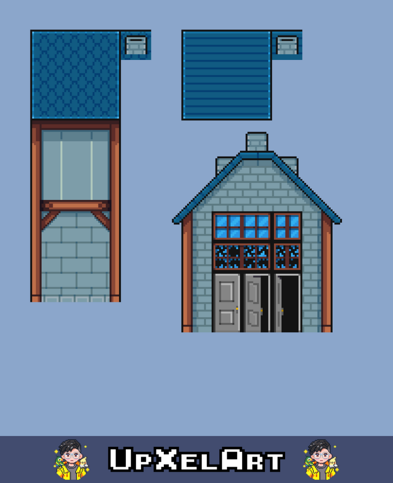 Platform Asset Pack - Tileset [16x16] Pixel Art by UpXelArt