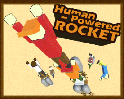 Human Powered Rocket by EggshellDog