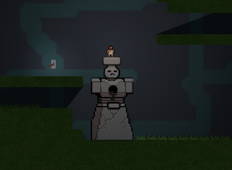 Cave of the Mystic Statue by squeakysquak