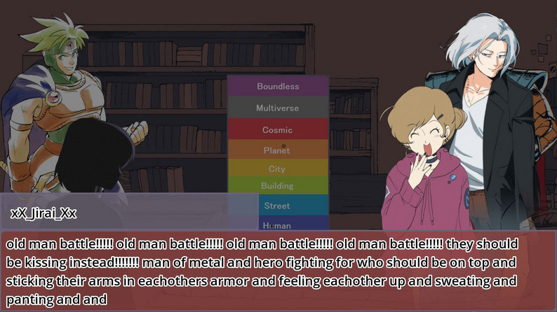 Anime Power Scaling Argument Simulator by ikaika