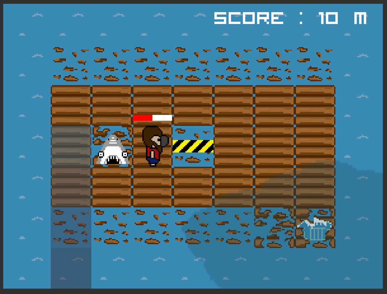 Raft vs Shark by G²Team