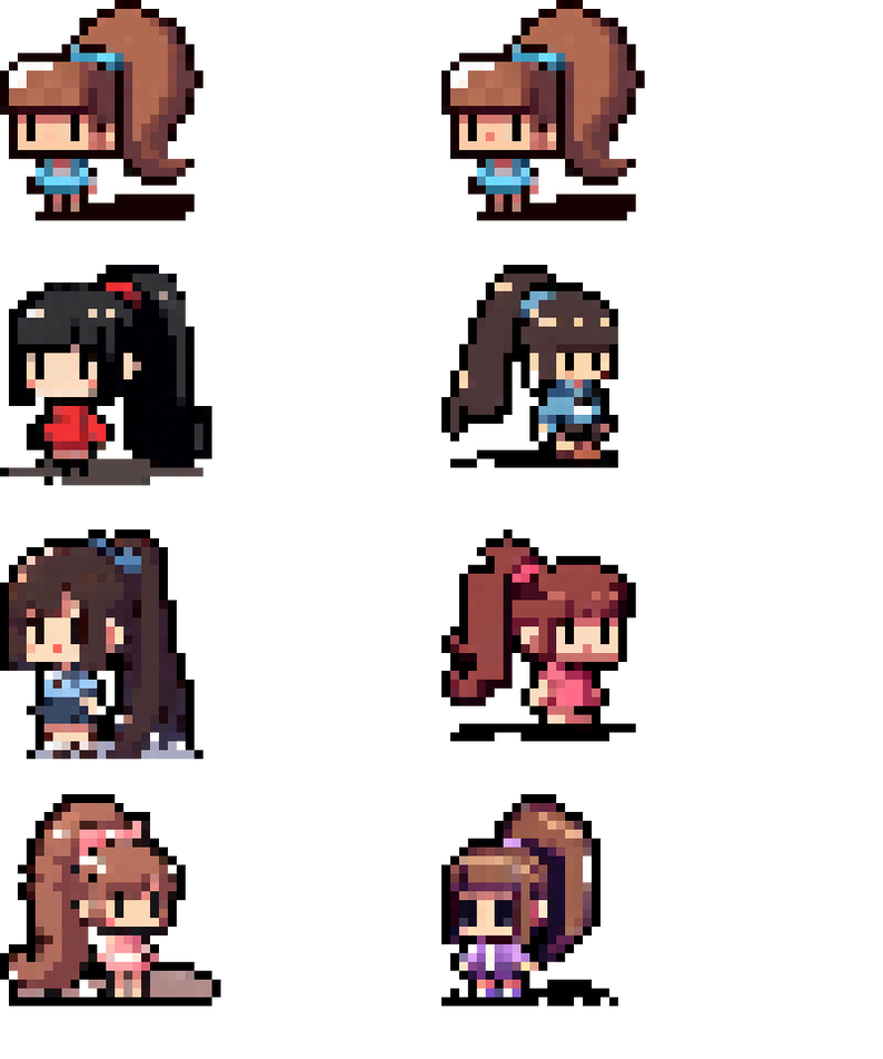 character/bird/dragon sprites by Michael Jay