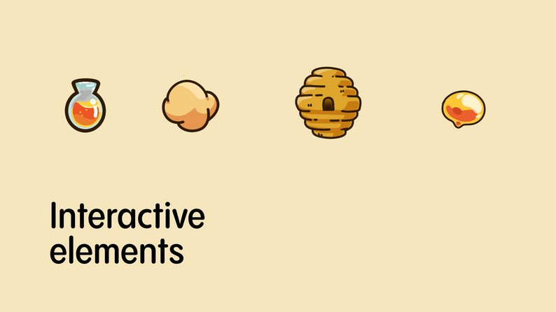 Free Bee Asset Pack by liz cheong