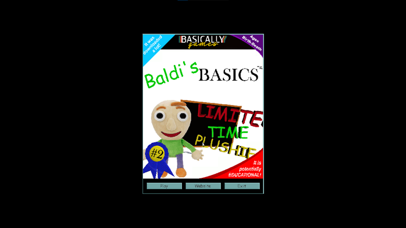 Baldi Plushie's Basics by Scoutt2r