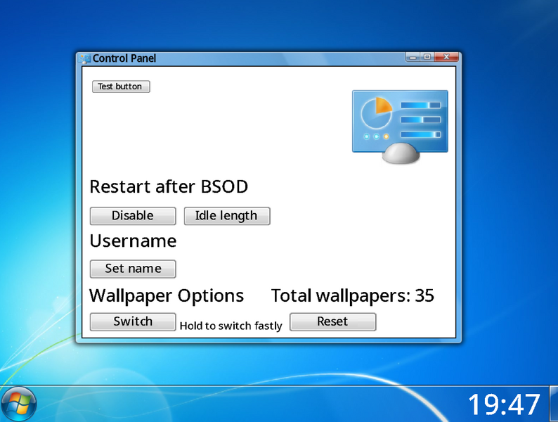 Windows 7 Simulator by badu888