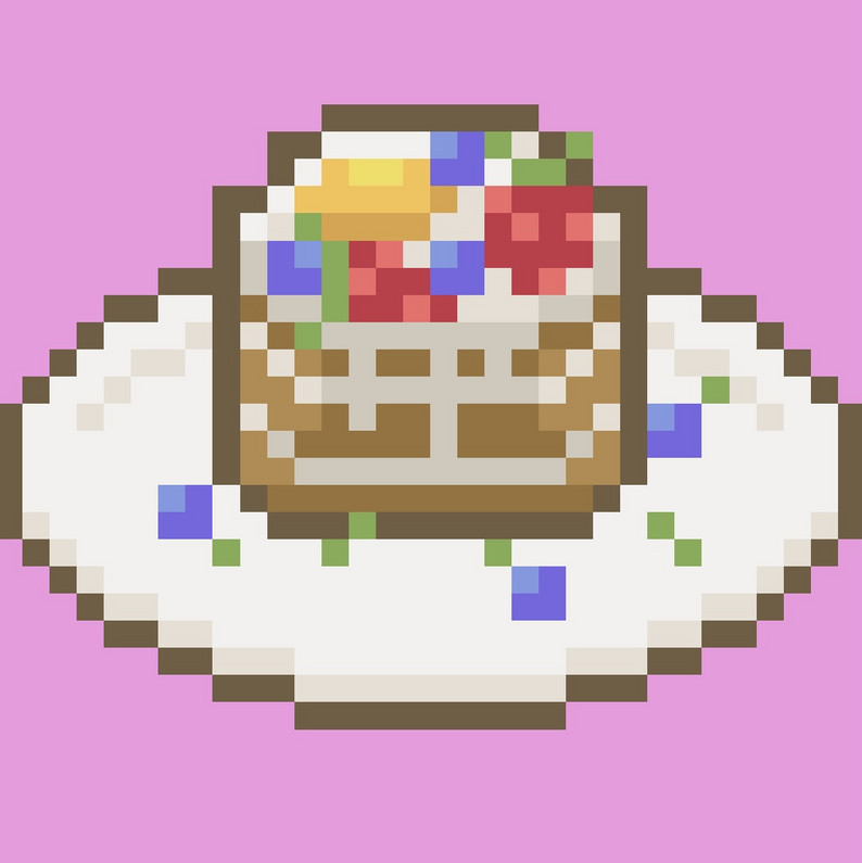 Sweet Pixel Bakery — 16x16 game assets assorted bakery by Berryxblossom