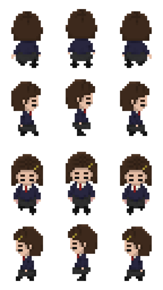 School RPG Sprites by RAINPROXY
