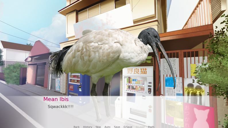 Love in the Garbage: A Bin Chicken Dating Simulator by Hibiniu