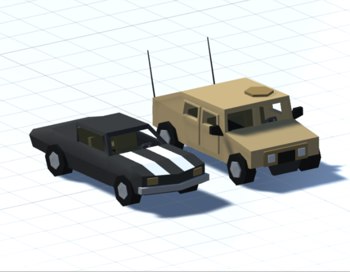 SImple cars - LowPoly Pack by MINI