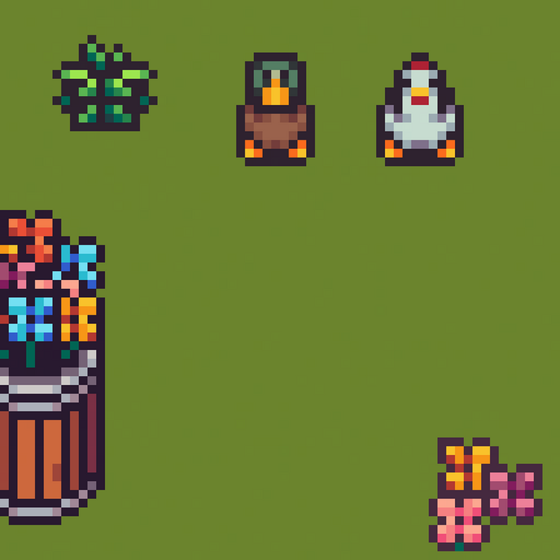 Dynamic Ducks Asset Pack by The Game Smith