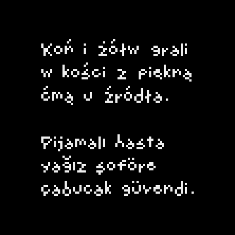 Pixel Font - DESERT by somepx