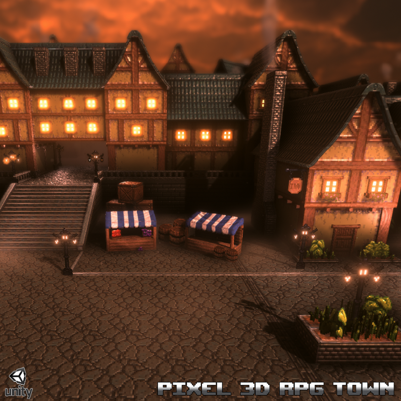 Pixel 3D RPG Bundle by Ultimate_End