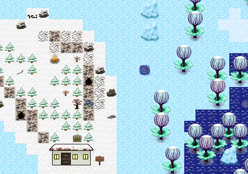 114 Free Seamless 64px RPG Tiles by CodeSpree