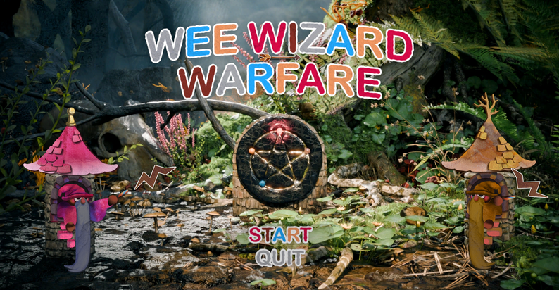 Wee Wizard Warfare by Furkan Kambay, Cauliflauer, Lou, chjschwarz