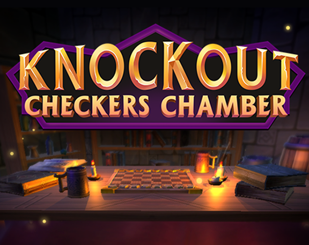 Knockout Checkers Chamber by Wonderbox Games