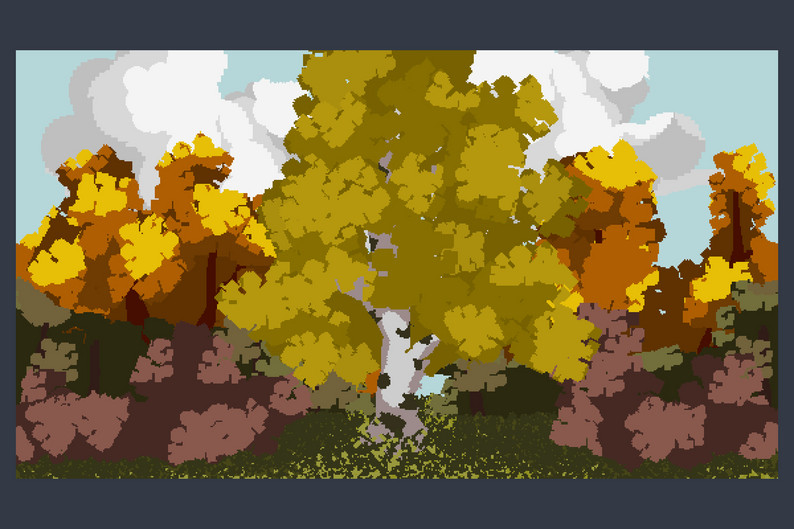 Free Autumn Pixel Art Backgrounds by Free Game Assets (GUI, Sprite ...