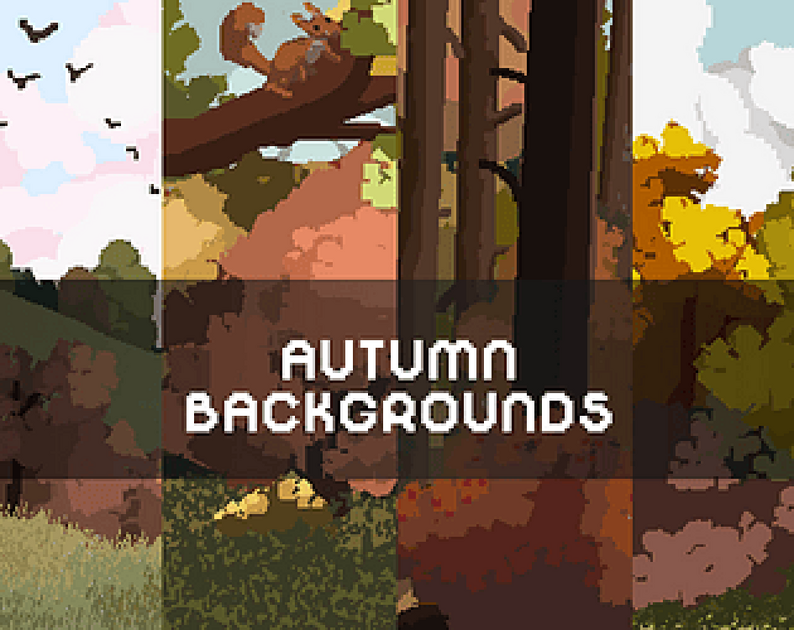 Free Autumn Pixel Art Backgrounds by Free Game Assets (GUI, Sprite ...