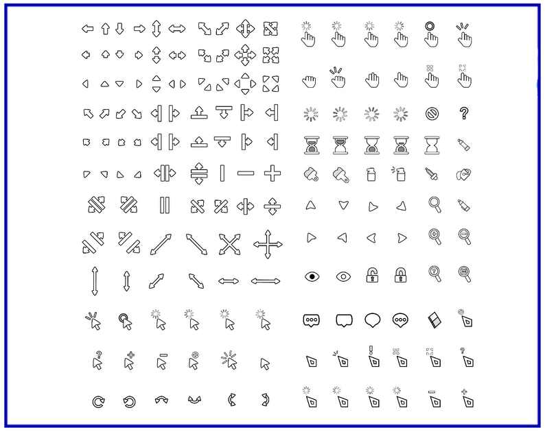 GUI Cursors by VerzatileDev