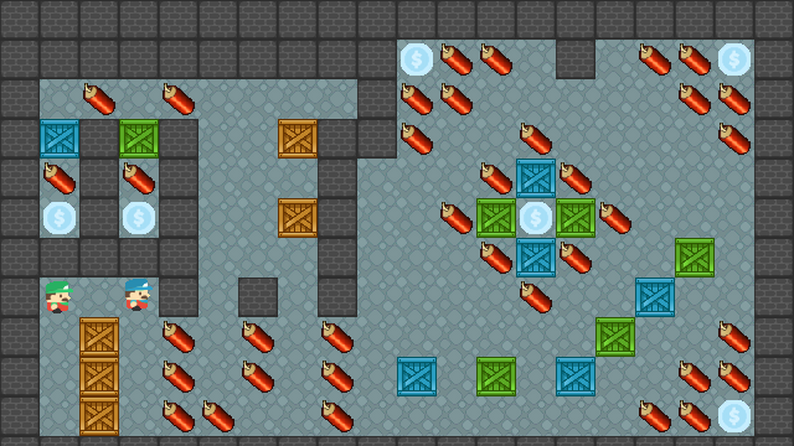 Blips Vircon32 Version by joyrider3774