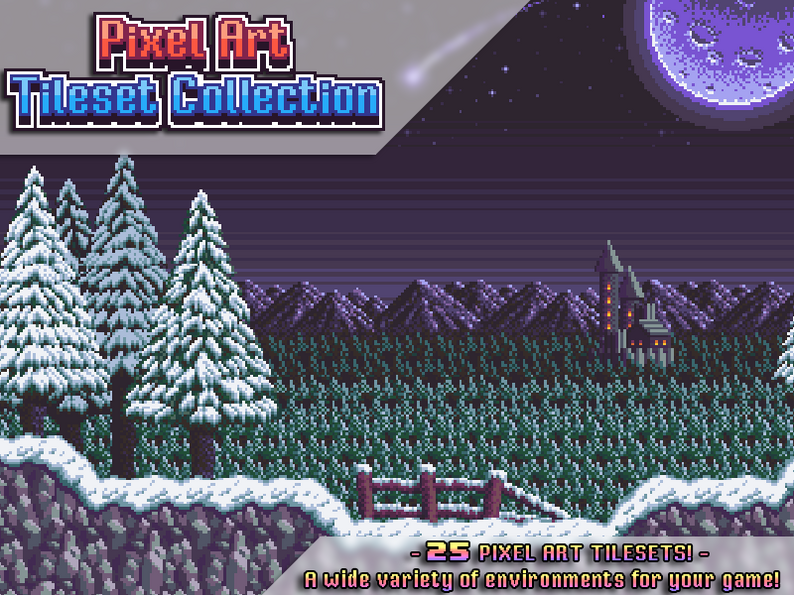 Pixel Art Tileset Collection by unTied Games