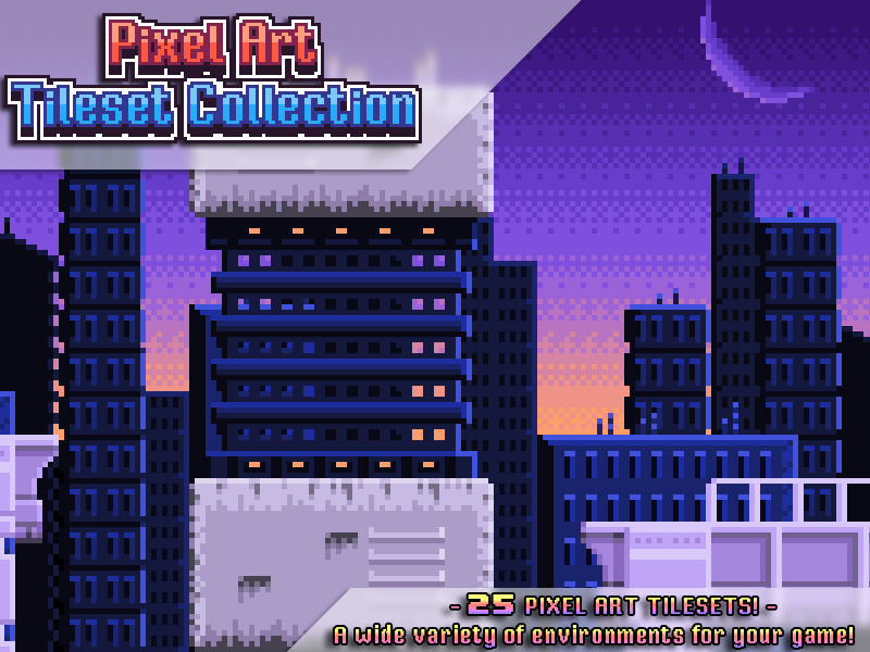 Pixel Art Tileset Collection by unTied Games