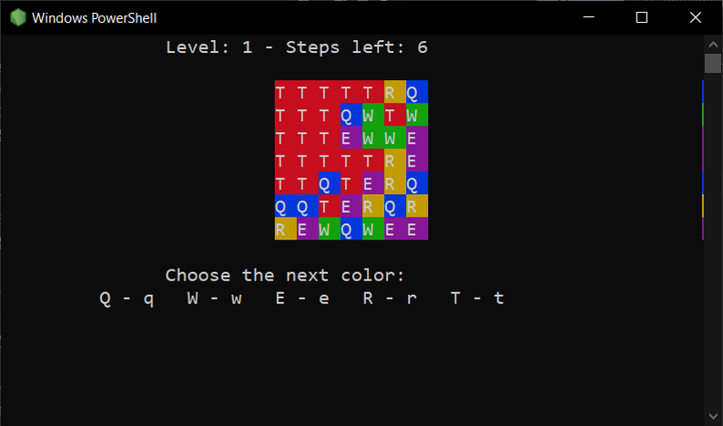 Flood it - terminal by Zascal