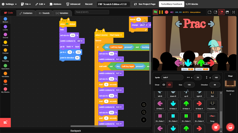 FNF Scratch Engine by CDG