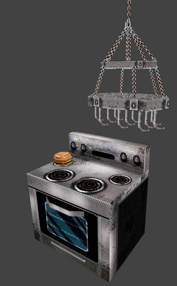 PS1 Kitchen Starter Set – Modular Low Poly Retro 3D Game Assets (Unity ...