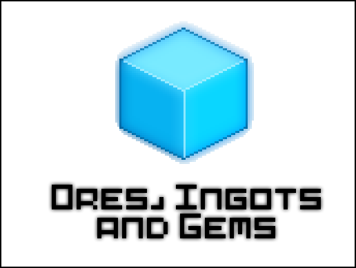 Ore, Ingot, and Gem Icons by DirePixel