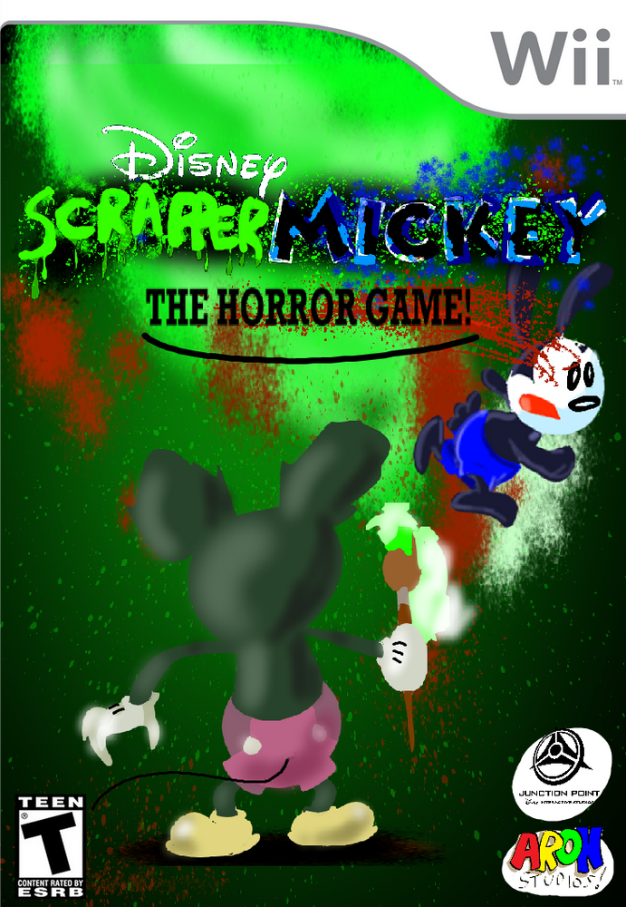 Scrapper Mickey - Horror game demo WIP - Epic Mickey by Aron Studios