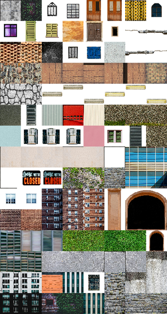 Tori's Tiny Modern Tilesets (48x48) by Todoketori