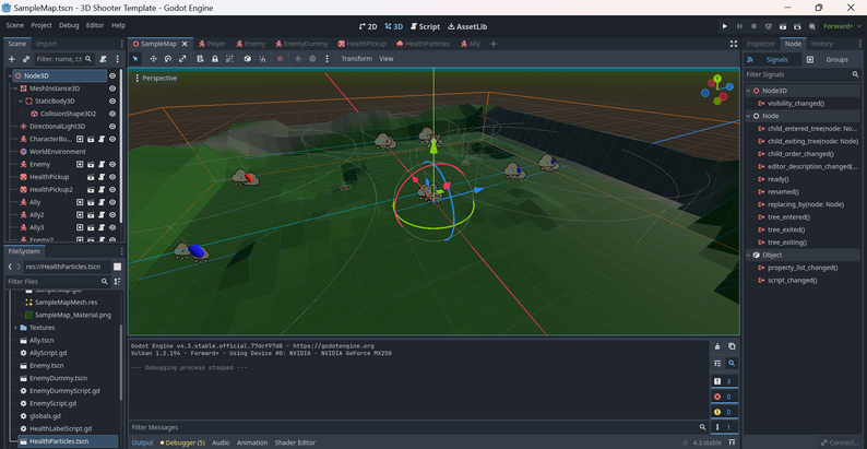 Godot 4.3 FPS Basic Template by LDGamingExpress