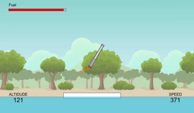Rocket Landing Simulator by easygamemaker
